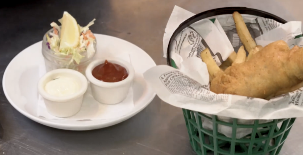 Chef Jonathon Gee Harrison Select Wild Keta Salmon Fish and Chips ...